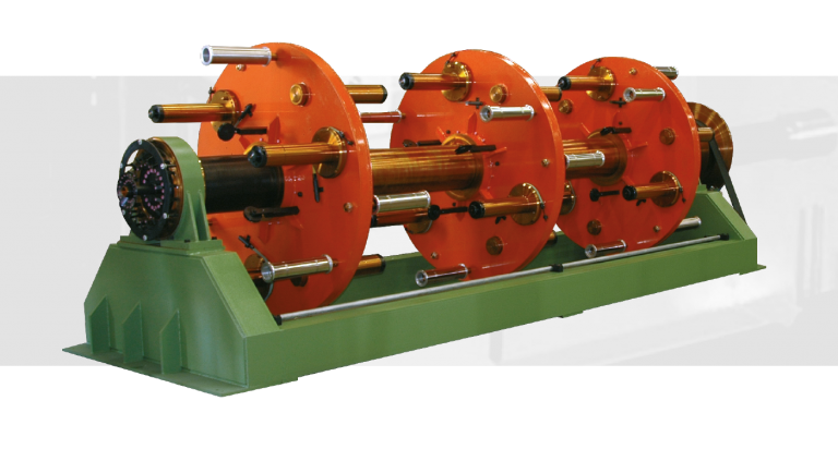 Disc type rigid strander - Tecnocable